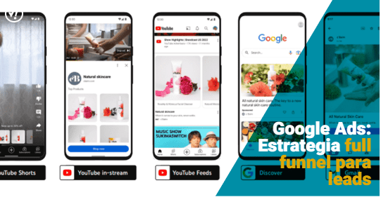 Estrategia full funnel para leads en Google Ads